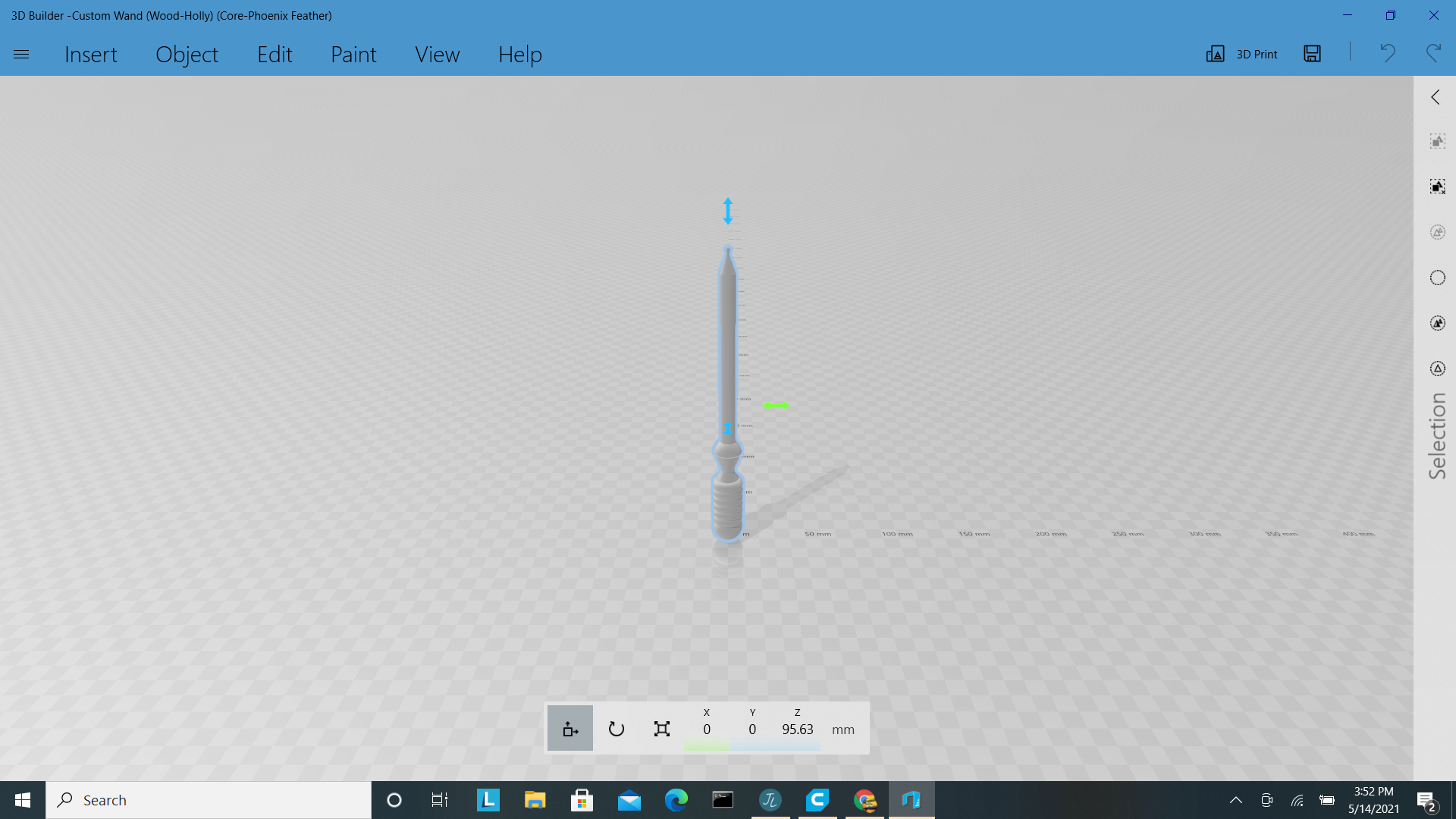 Файл STL Custom Wand 🎨 ・Дизайн для загрузки и 3D-печати・Cults
