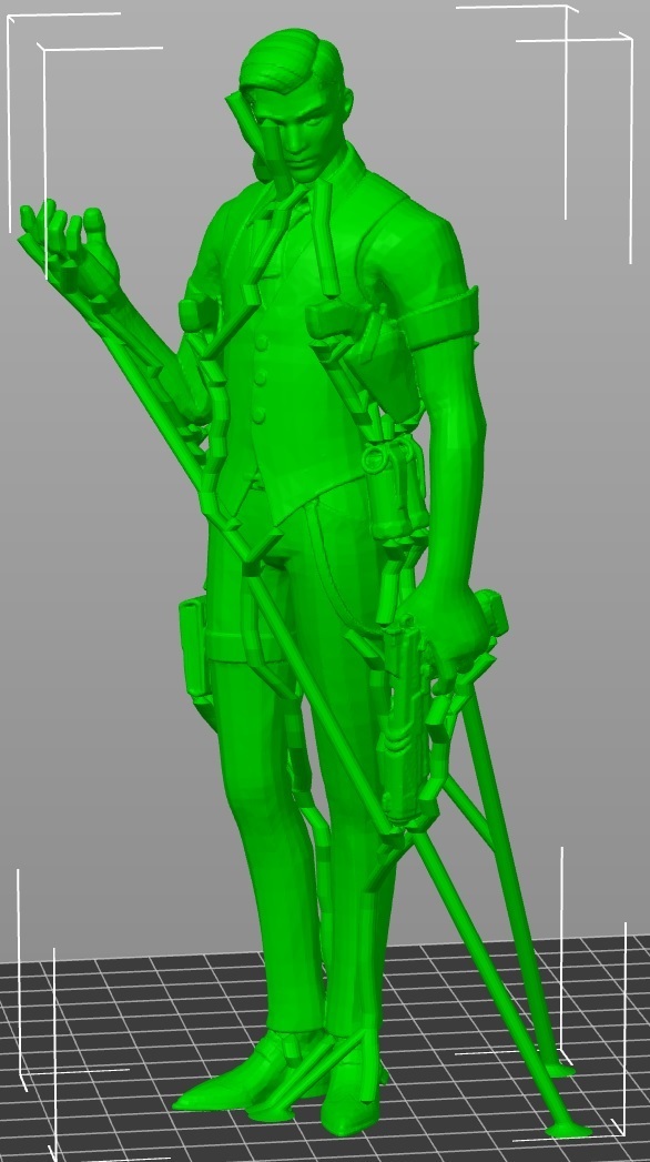 STL file Midas (fortnite) perfect print with brackets 👽 ・3D printer ...