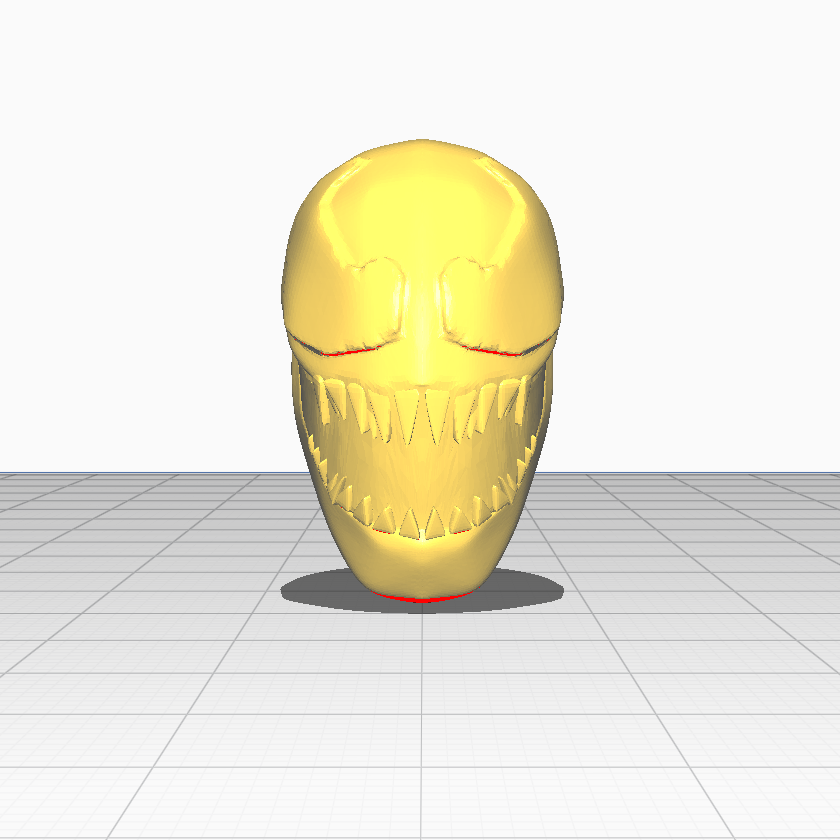 STL file Custom Venom Head (Marvel Legends) 🦸‍♂️・Model to download and ...