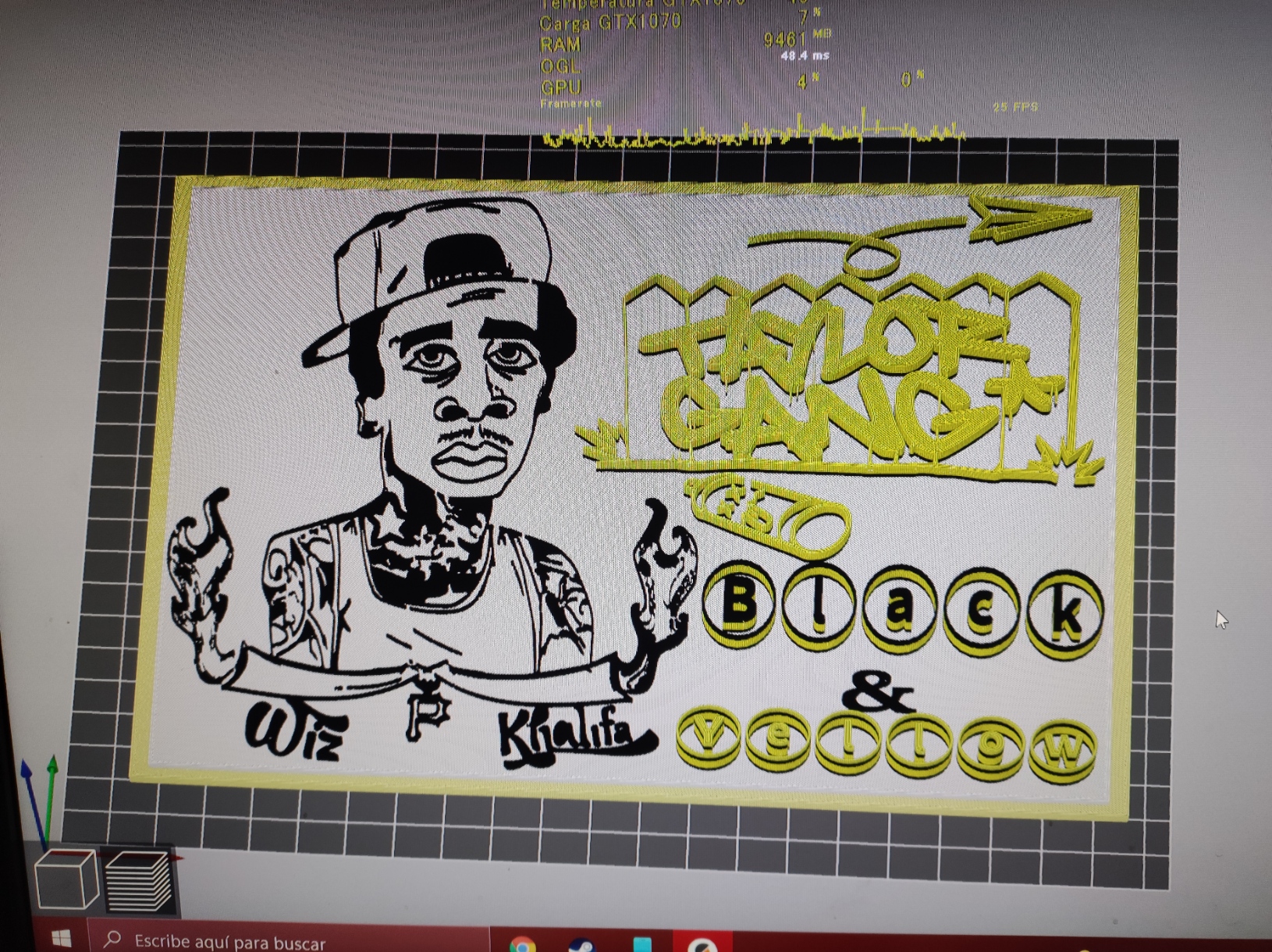STL file Wiz Khalifa Logo 🎵 ・3D print object to download・Cults