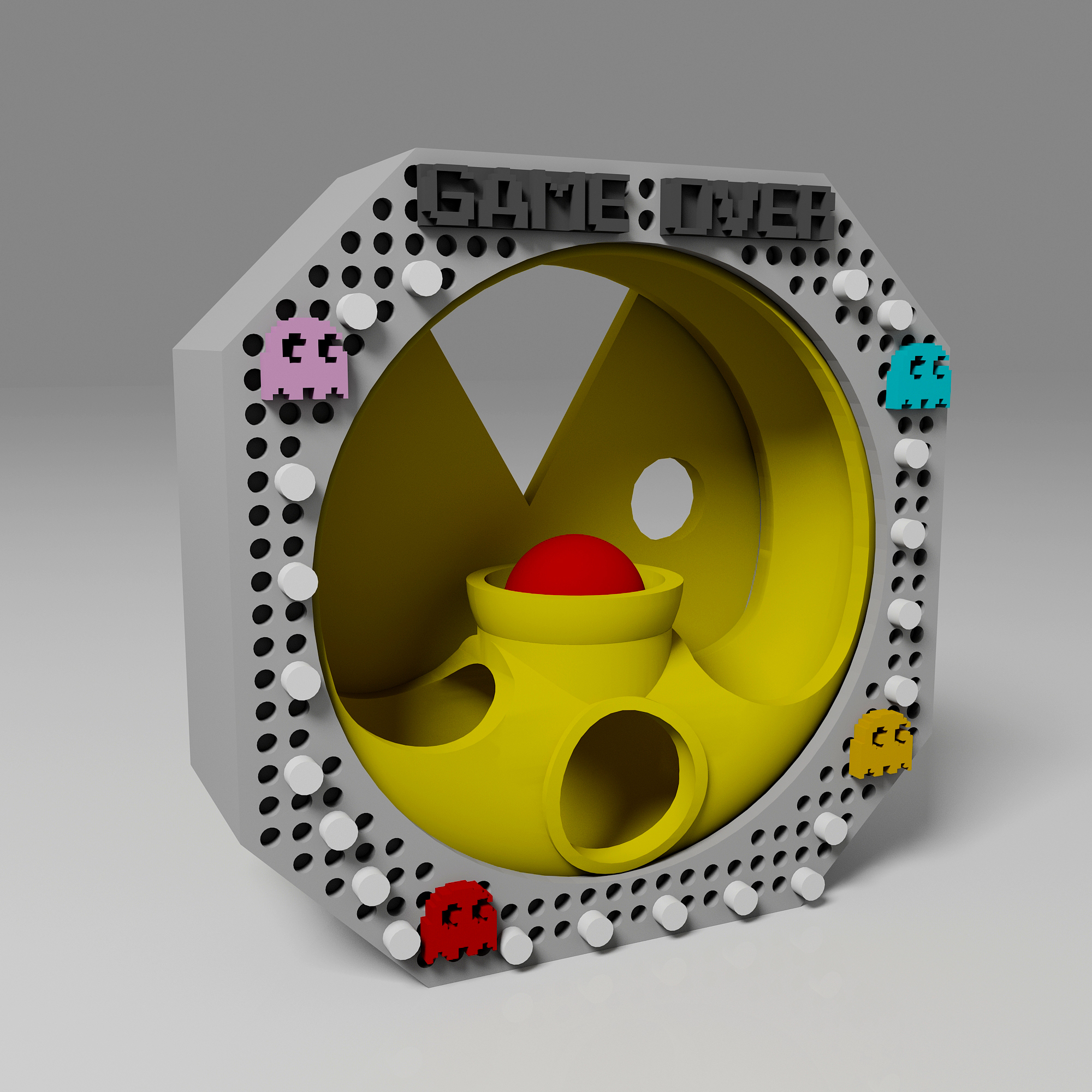 🕹️ Hooper Pacman skin・Free STL File for ・Cults
