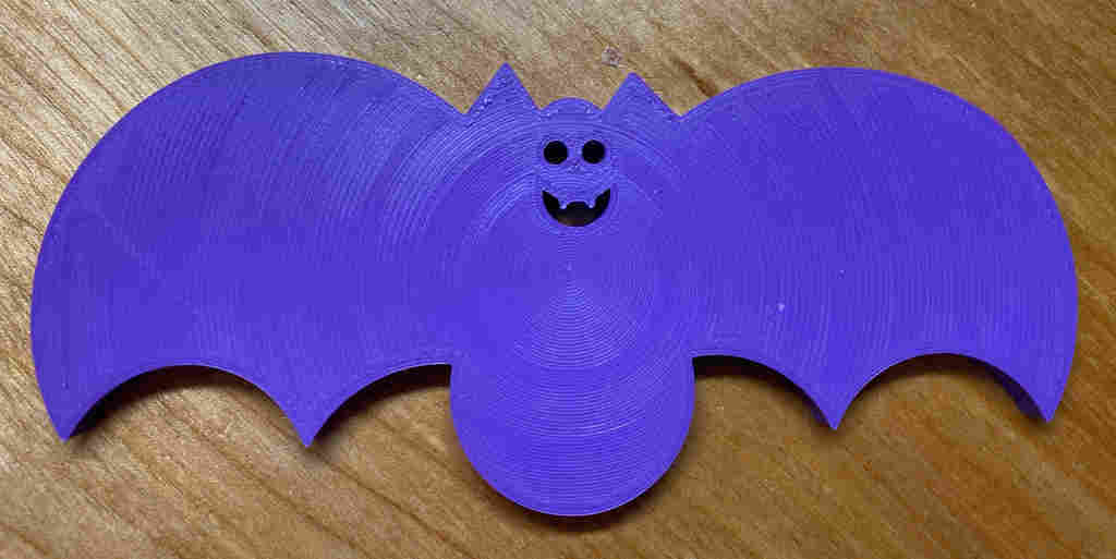 Free 3D file Decoration Bat 🦇 ・3D printer model to download・Cults
