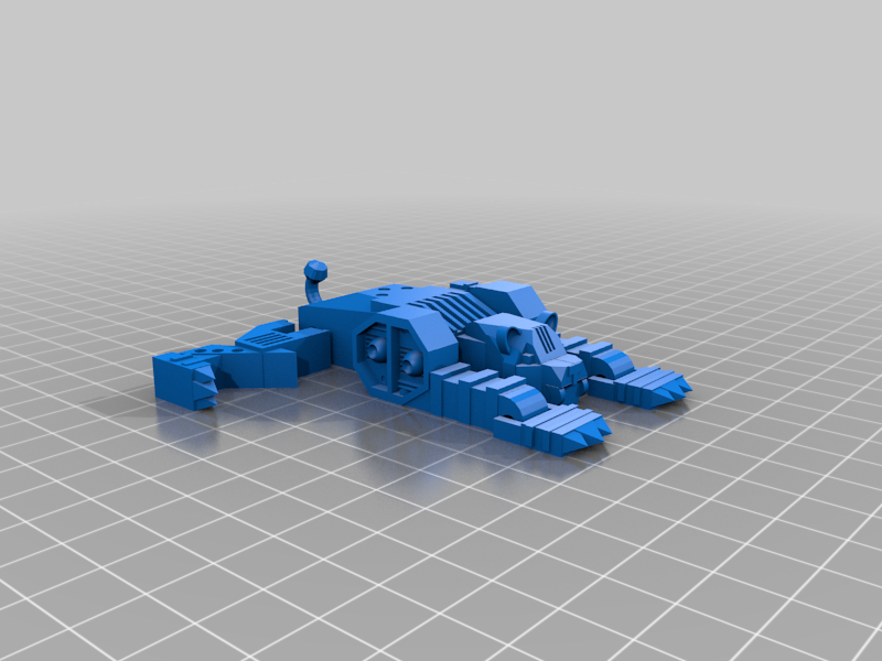 Free STL file Cybertooth Tiger (Articulated robot sabertooth tiger) 🐅 ...