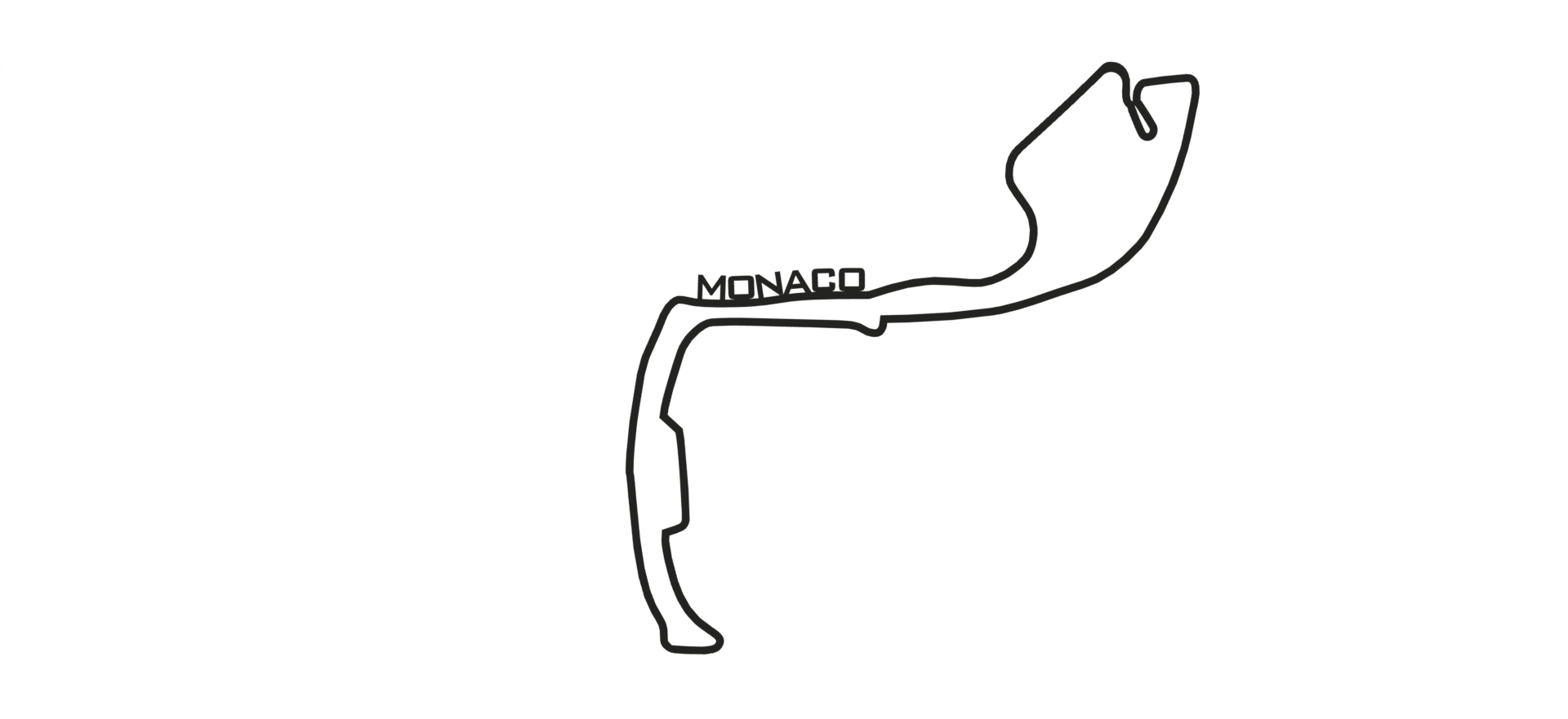STL file F1 MONACO / CIRCUIT MONTE CARLO - ART 🇲🇨 ・3D printing design ...