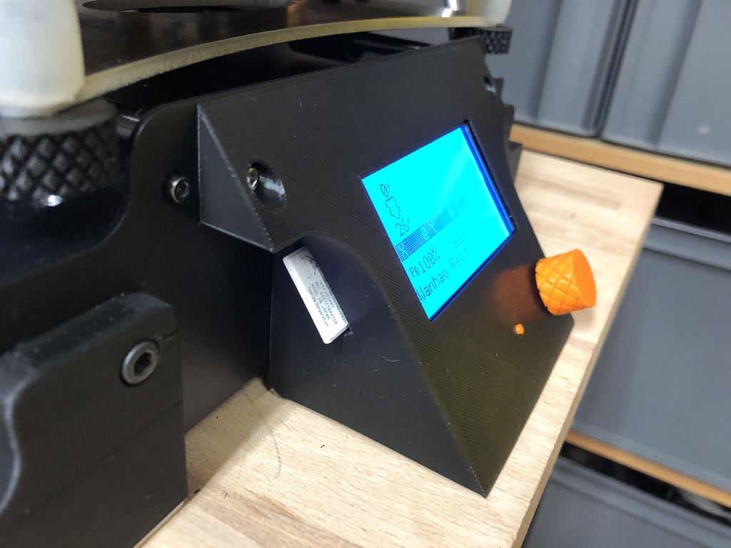 Free 3D file Wanhao i3 PLUS Reprap Discount 12864 Holder ・3D printing ...