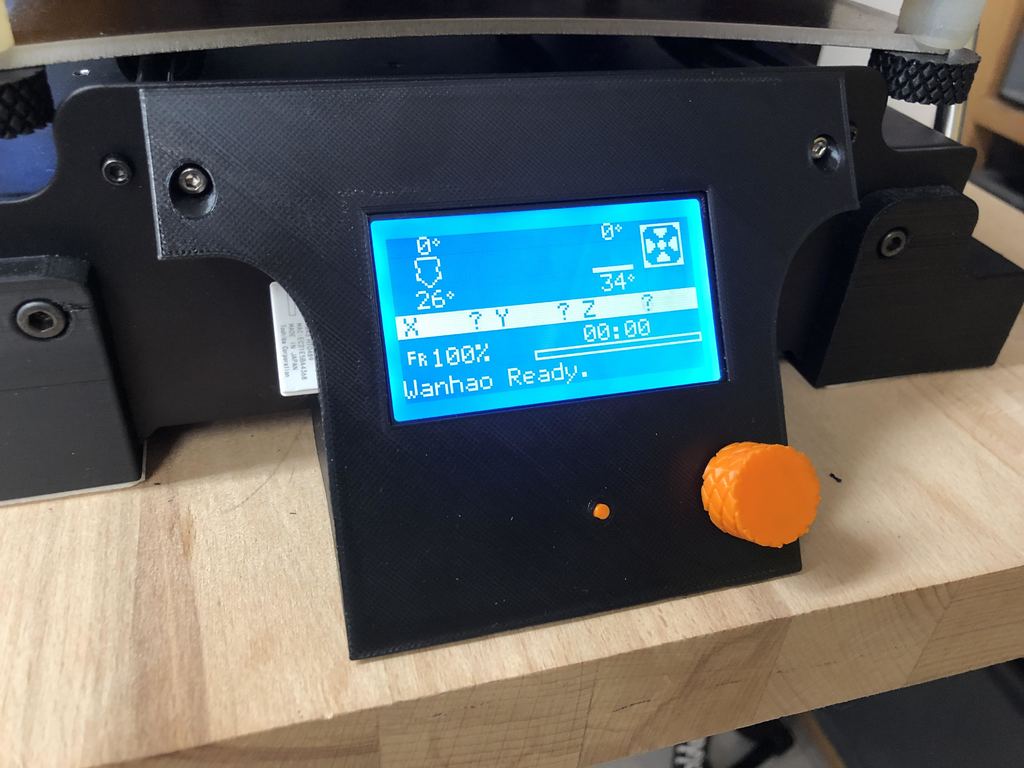 Free 3D file Wanhao i3 PLUS Reprap Discount 12864 Holder ・3D printing ...