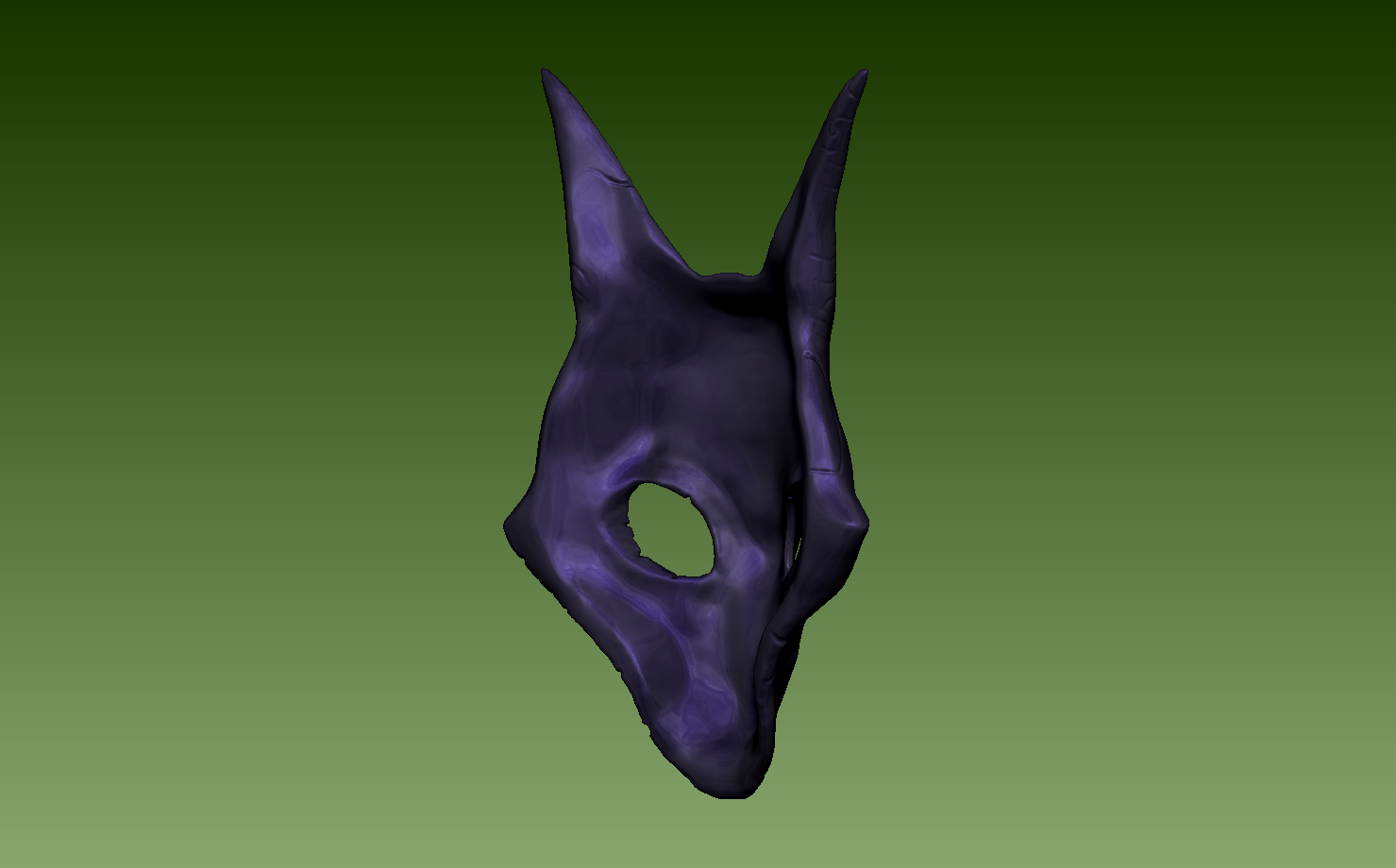 STL file League Of Legends - Kindred Wolf Mask 🐺 (OBJ)・3D printer ...