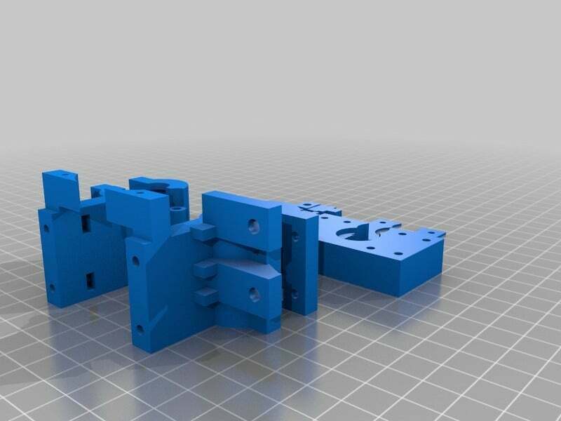 Free STL file Matt's minimalistic j-head mount (v7) 🔧 (SCAD)・Design to ...