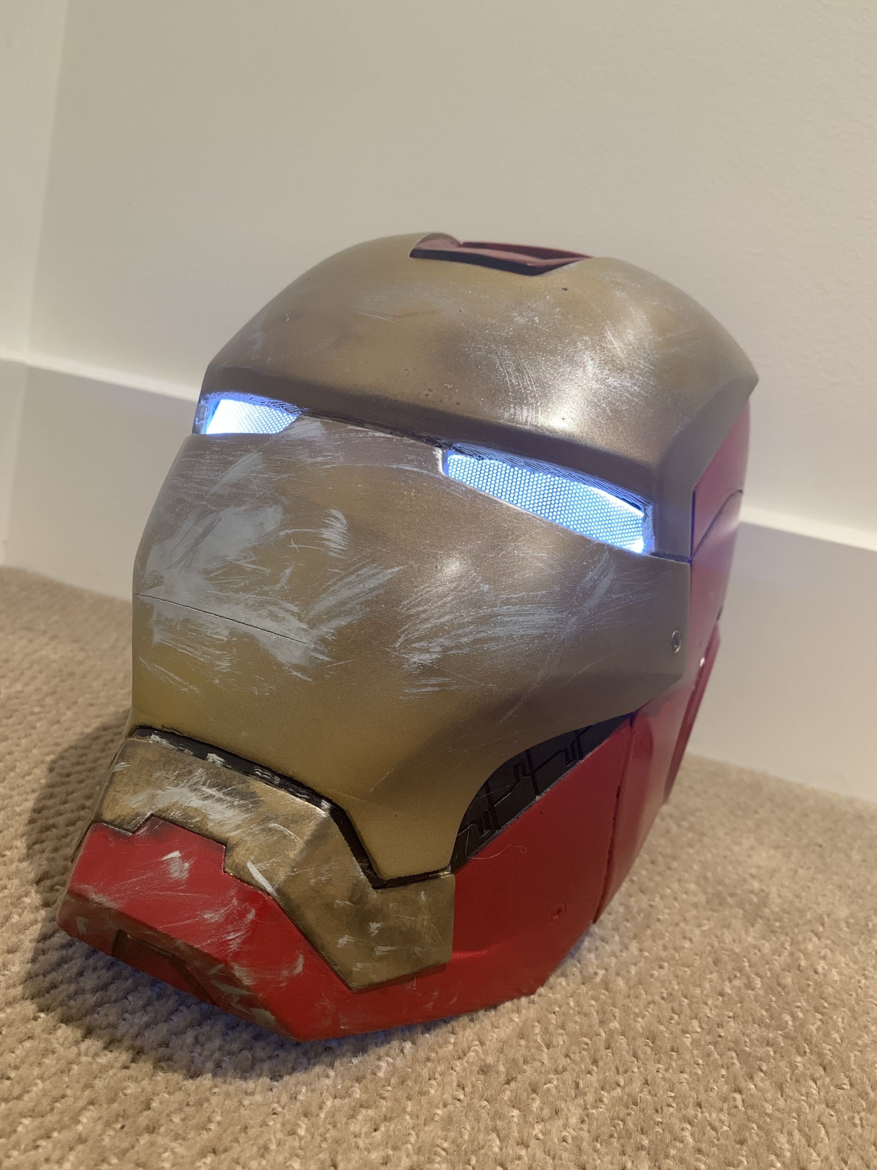 3D printable NEW IRON MAN MARK 3(life size helmet)・Cults
