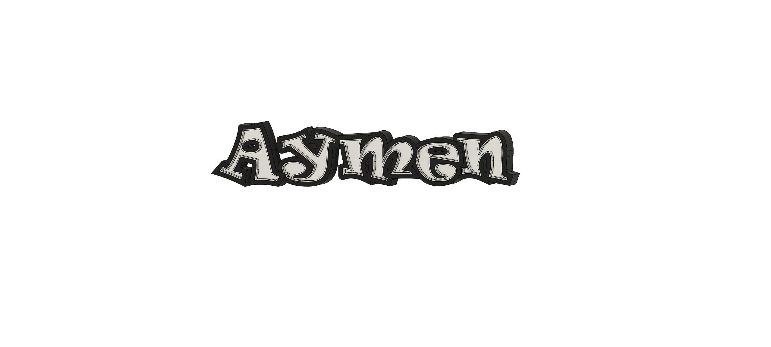 3D file First name Aymen 🧒 ・3D print object to download・Cults