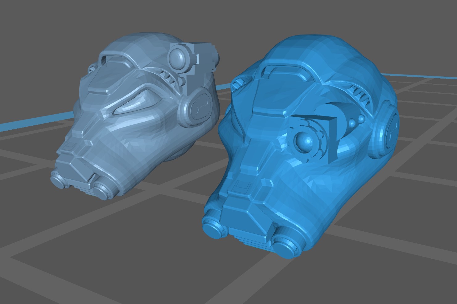 🎲 Alternate Terminator Helmets・Free STL File for 3D printing・Cults