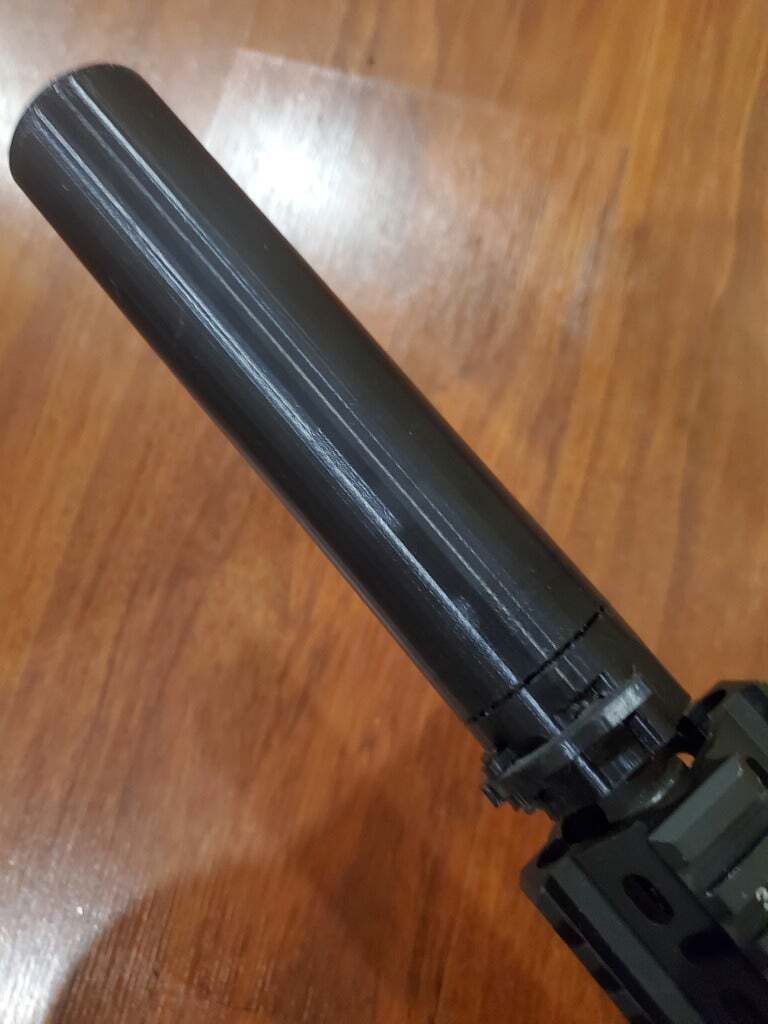 🔫 Airsoft Surefire FA556SA QD Suppressor (fits Lighter BT)・Free STL ...
