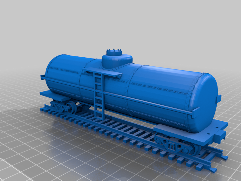Free STL file Ho 40ft Fuel tanker ⛽ ・3D printing design to download・Cults