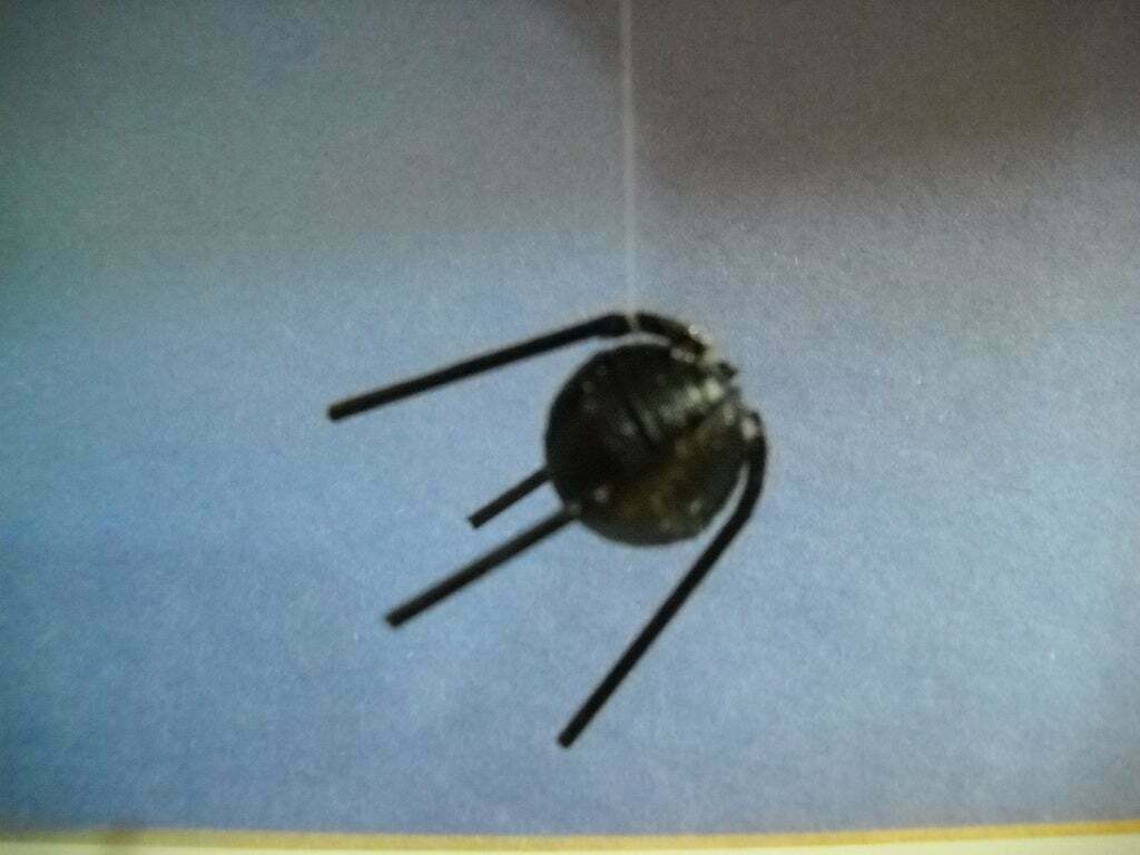 Free STL file Satellite Sputnik 🛰️ ・3D printer design to download・Cults