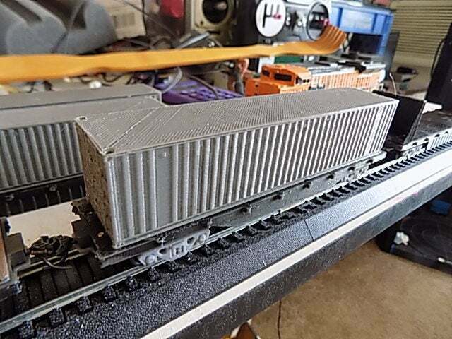 Free STL file Ho train 40ft flat car 🚆 ・3D printing template to ...