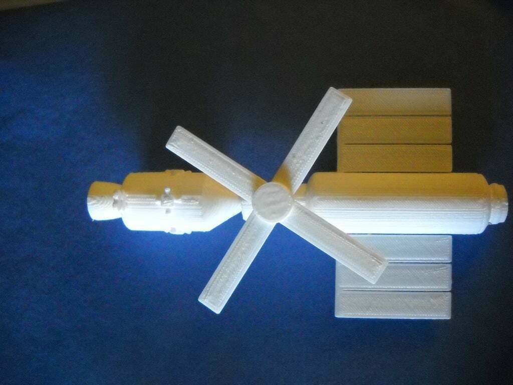 Free STL file space station Skylab 🛰 ・Object to download and to 3D ...