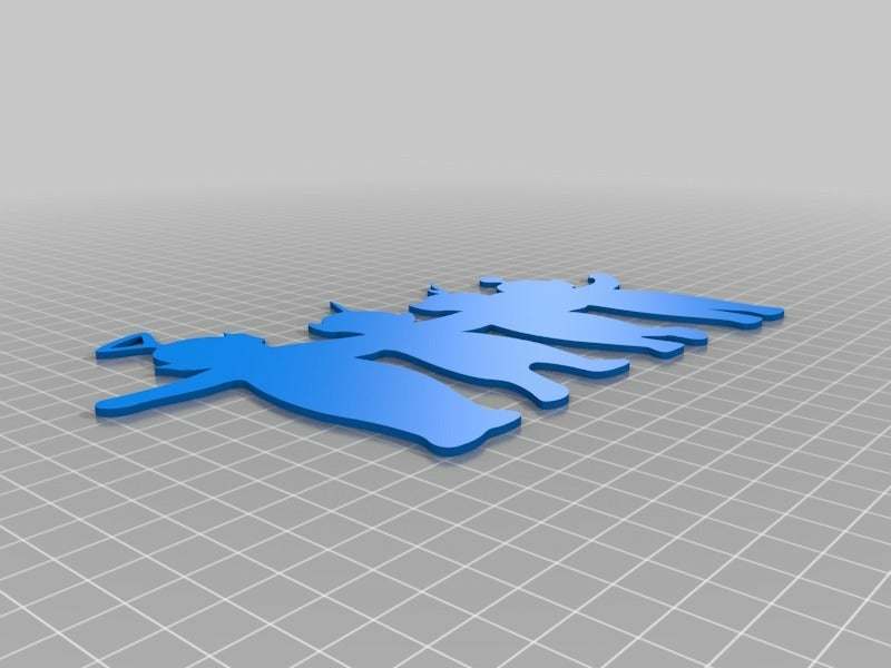 Free STL file 3d teletubbies silhouette 👤 ・3D printable model to ...