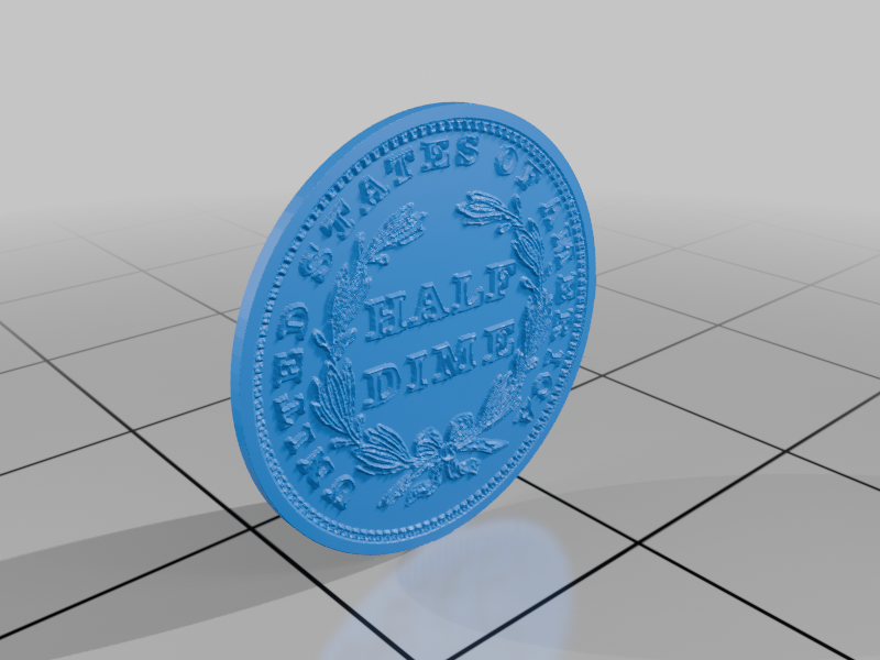 🇺🇸 PCGS USA coins dimes and half dimes・Free 3D File for ・Cults