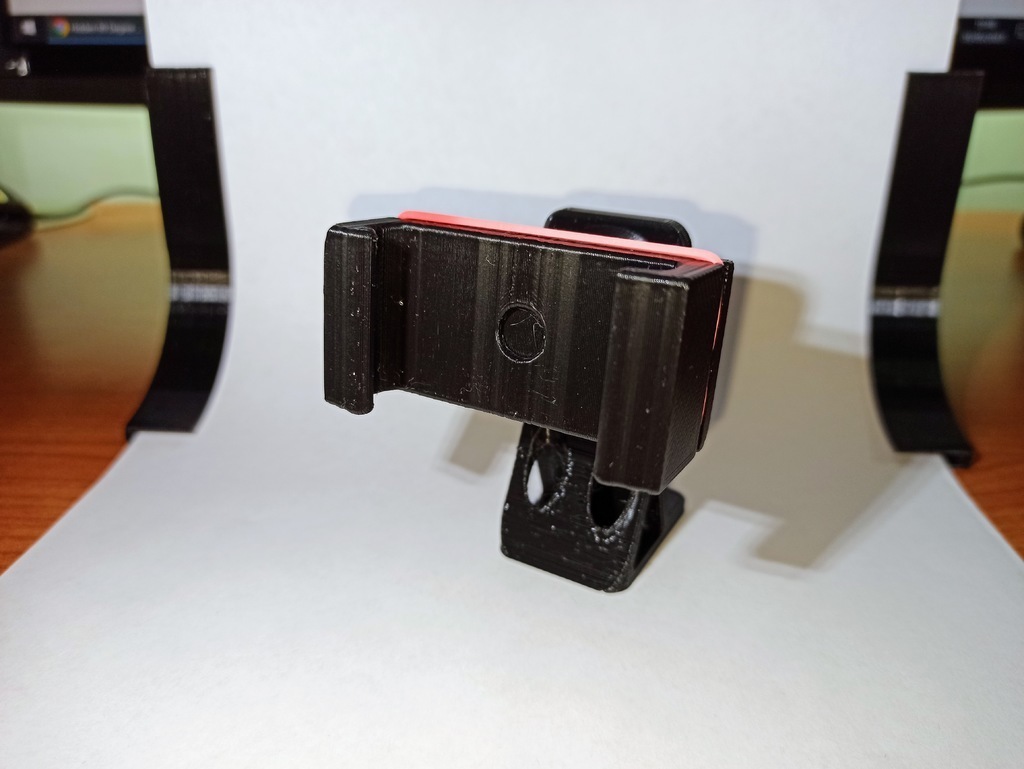 📞 Phone holder with bracket for 3D printer・Free STL File for ・Cults