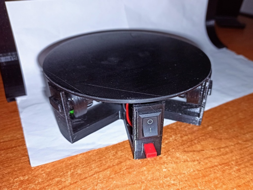 Free 3D file 360 rotating display stand plate 📱 ・3D printer model to ...