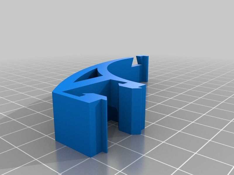 Free STL file Led strip support on V-slot 🧞‍♂️ ・Template to download ...