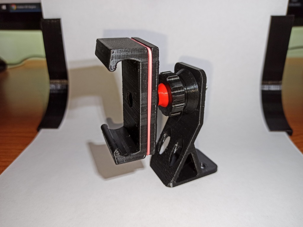 📞 Phone holder with bracket for 3D printer・Free STL File for ・Cults