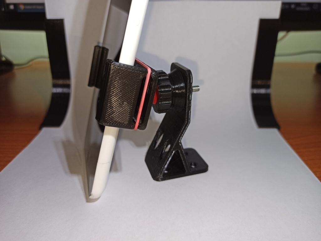 📞 Phone holder with bracket for 3D printer・Free STL File for ・Cults