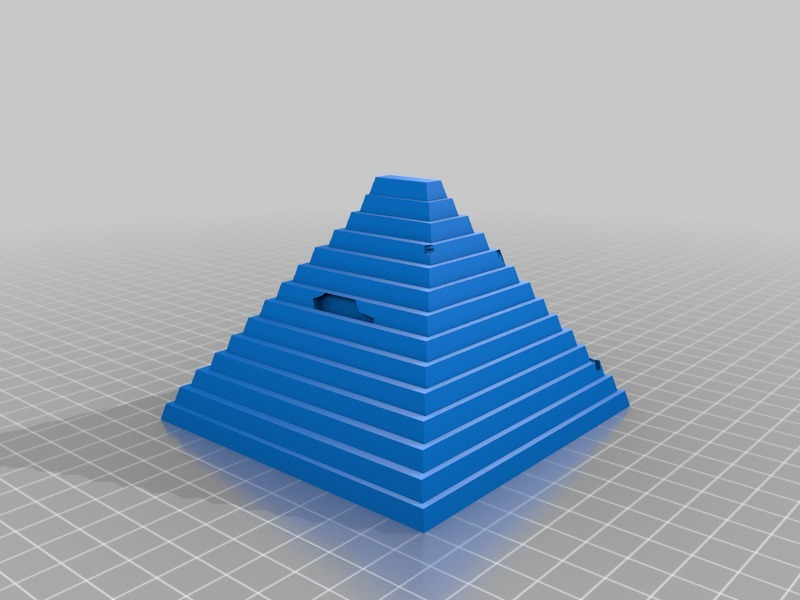 Free 3D file Weathered Pyramid 🇪🇬 ・3D printable design to download・Cults