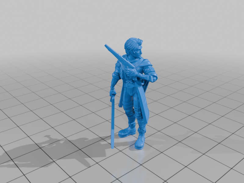 🎲 Gustave - Clair Obscur: Expedition 33 - 32mm Miniature Fanart・Free 3D ...