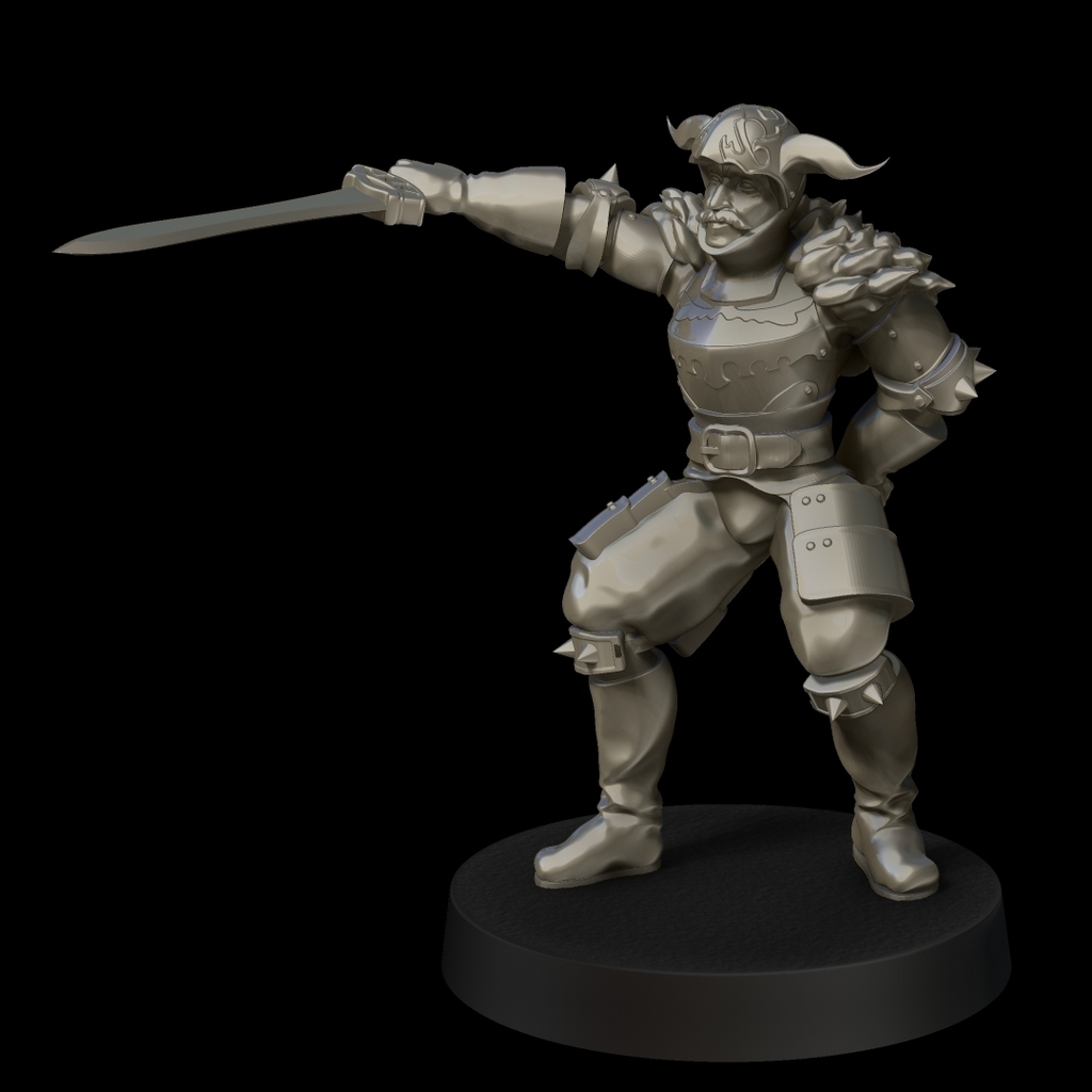 🎨 Gaffgarion Swordsman Final Fantasy Tactics・Free 3D File for ・Cults