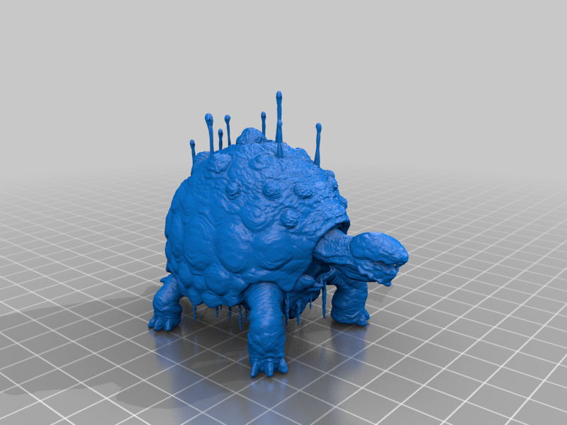 Archivo 3D gratis Final Fantasy XIV Adamantoise 🐉 ・Objeto para ...