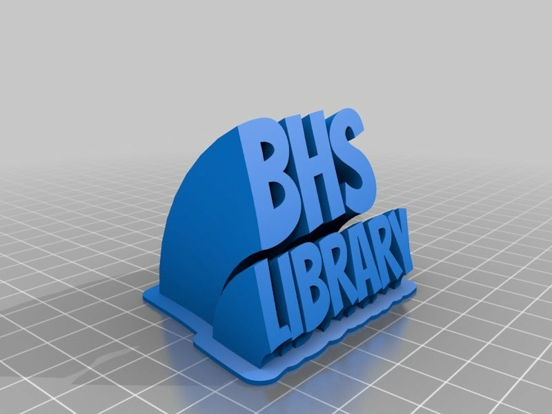 STL-Datei BHS Library 🏢 kostenlos・Design zum 3D-Drucken zum herunterladen・Cults
