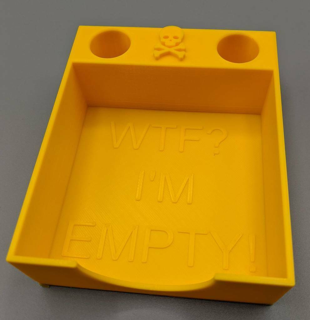 Free STL file Post it note box 📦 ・Template to download and 3D print・Cults