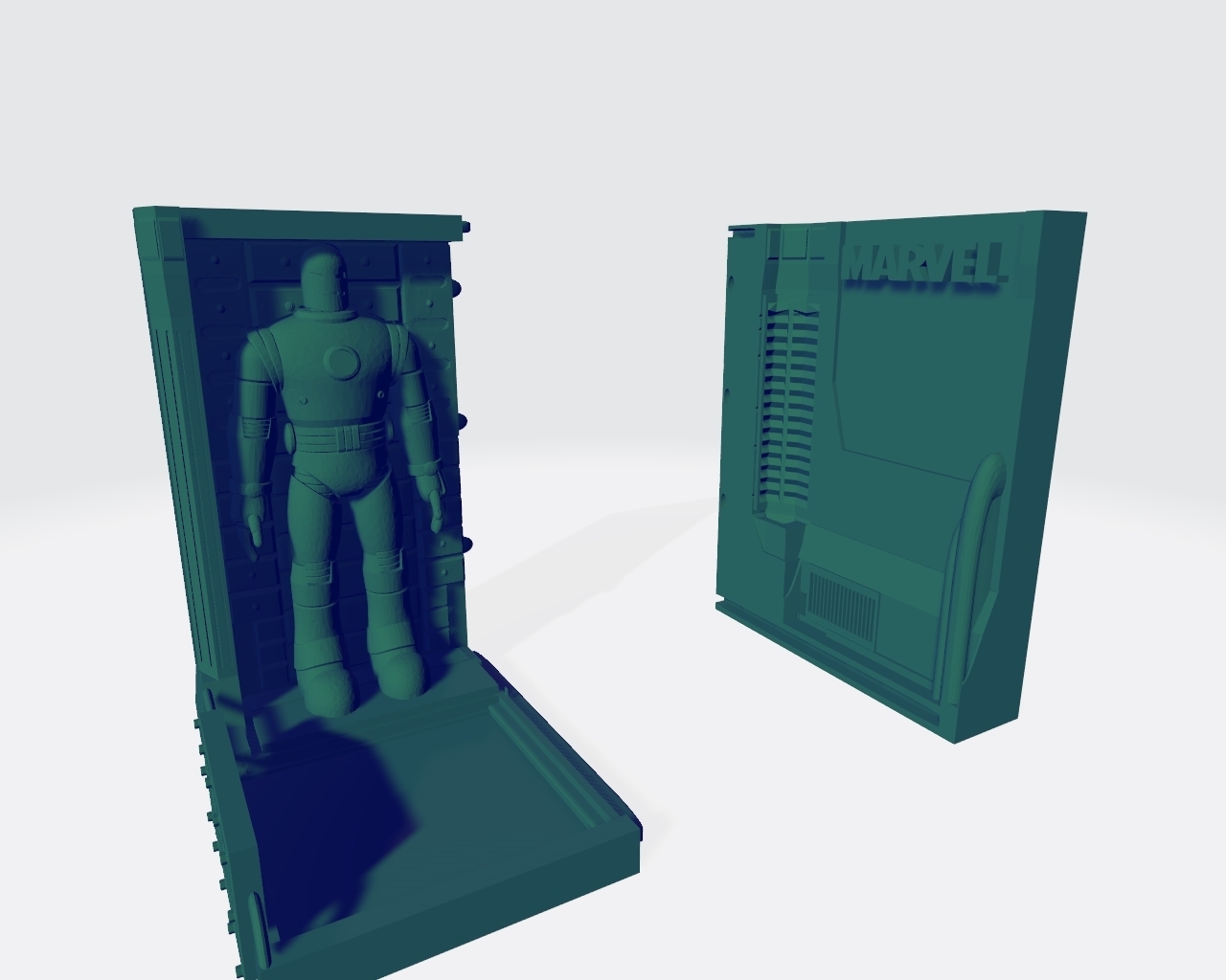 Free STL file BOX DIORAMA MARVEL IRONMAN 📦 ・3D printable model to ...