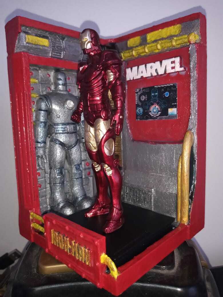 📦 BOX DIORAMA MARVEL SPIDERMAN WOLVERINE LIZARD・Free STL File for ・Cults