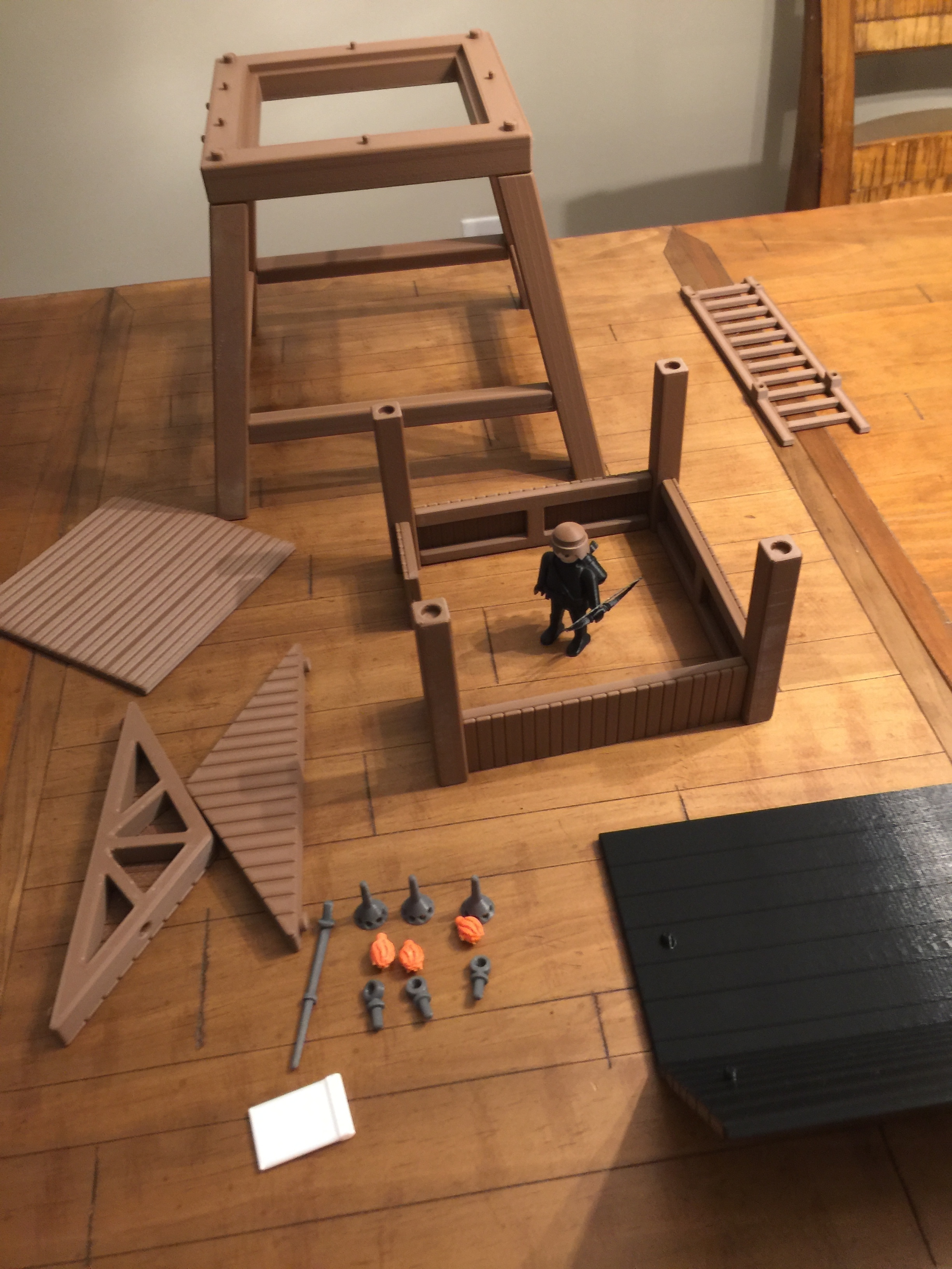 🏹 PLA-Mobil Scout Tower・ STL File for ・Cults