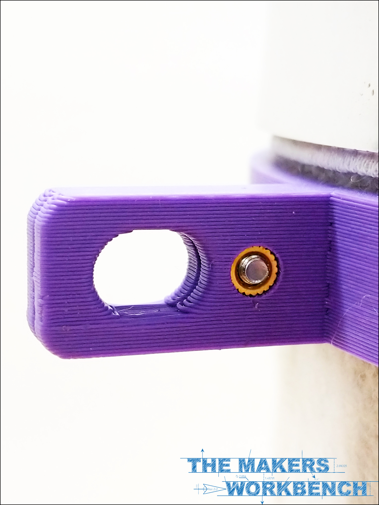 STL file Hanger Clamps for 4" Outlet 7.8" Diameter Carbon Filter For ...
