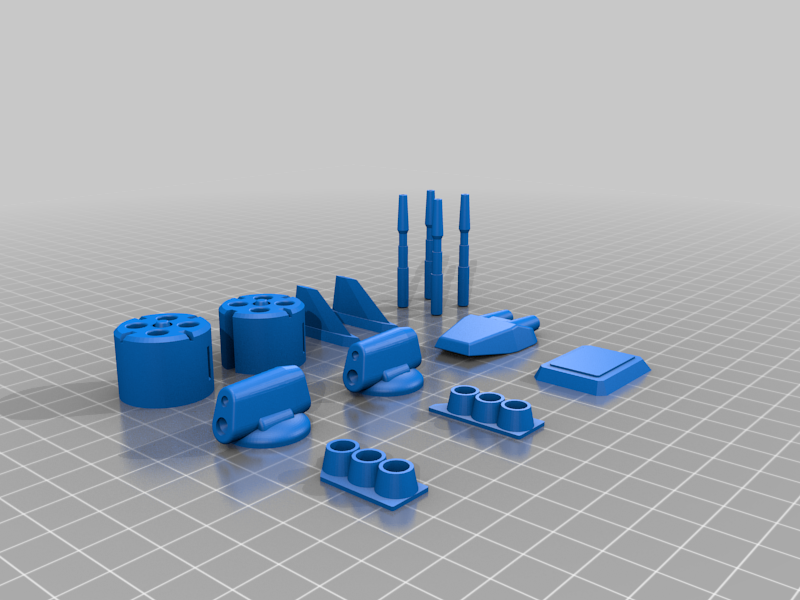 🎲 Starmax Bomber (STARCOM)・Free STL File for ・Cults