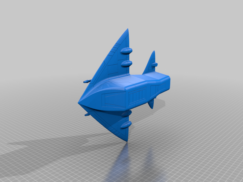Free STL file Shadowbat (STARCOM) 🎲 ・Model to download and 3D print・Cults