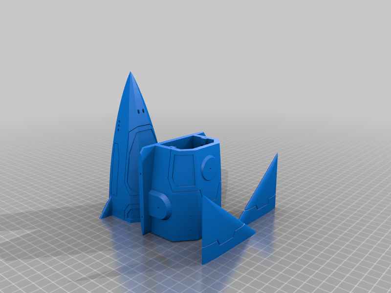 🎲 Starmax Bomber (STARCOM)・Free STL File for ・Cults