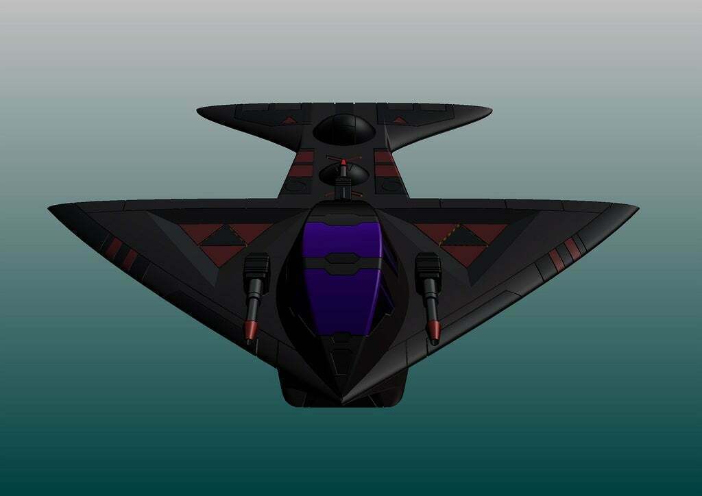 Free STL file Shadowbat (STARCOM) 🎲 ・Model to download and 3D print・Cults