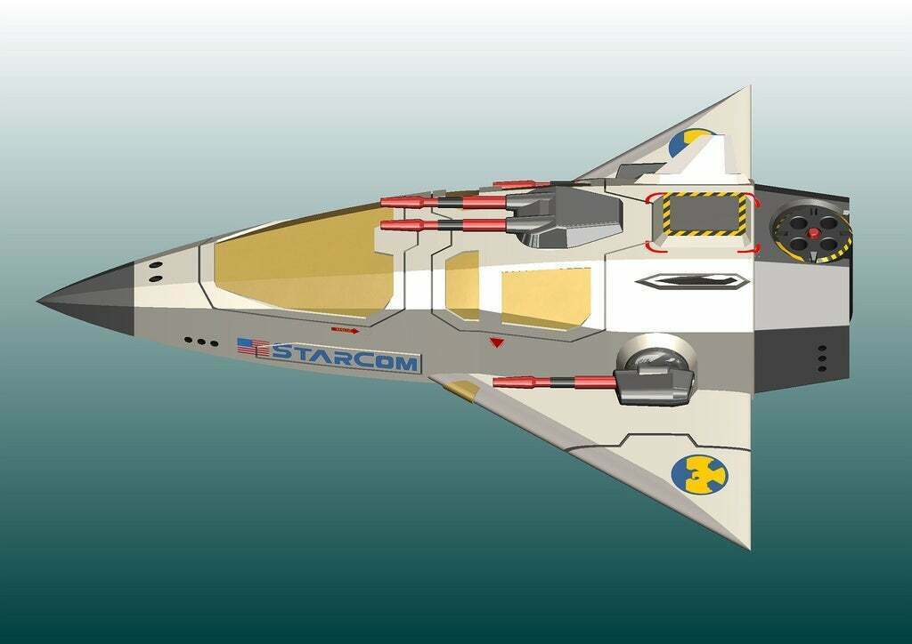 🎲 Starmax Bomber (STARCOM)・Free STL File for ・Cults
