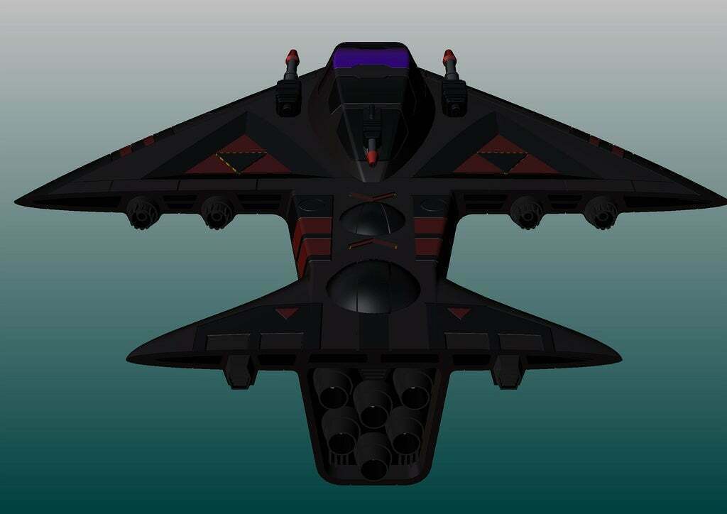Free STL file Shadowbat (STARCOM) 🎲 ・Model to download and 3D print・Cults