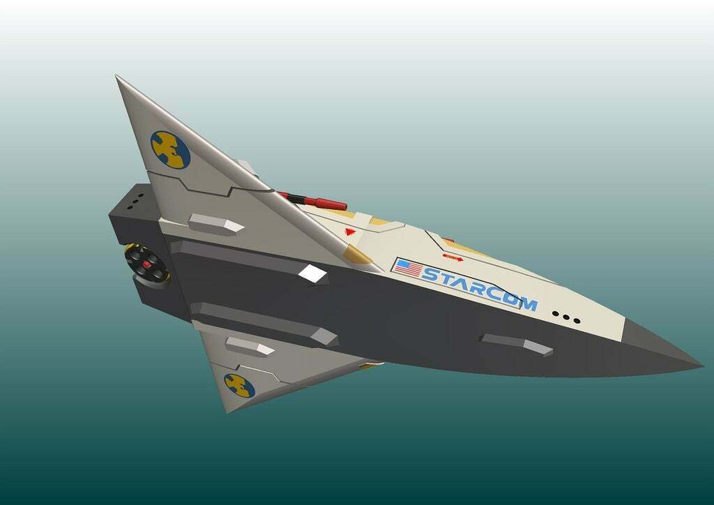 🎲 Starmax Bomber (STARCOM)・Free STL File for ・Cults