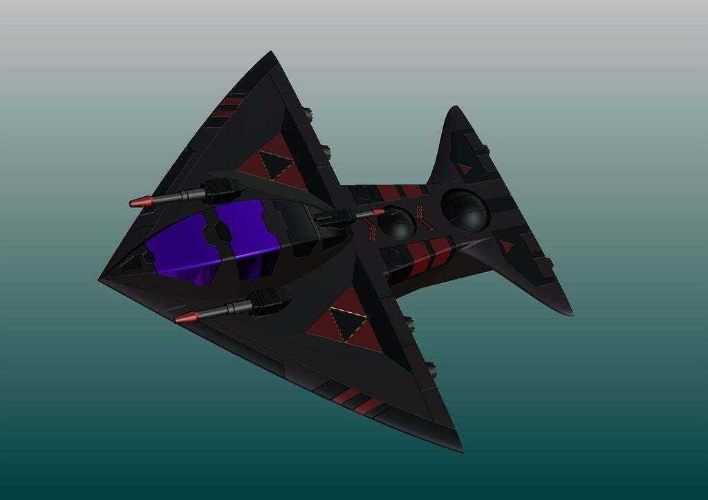 Free STL file Shadowbat (STARCOM) 🎲 ・Model to download and 3D print・Cults