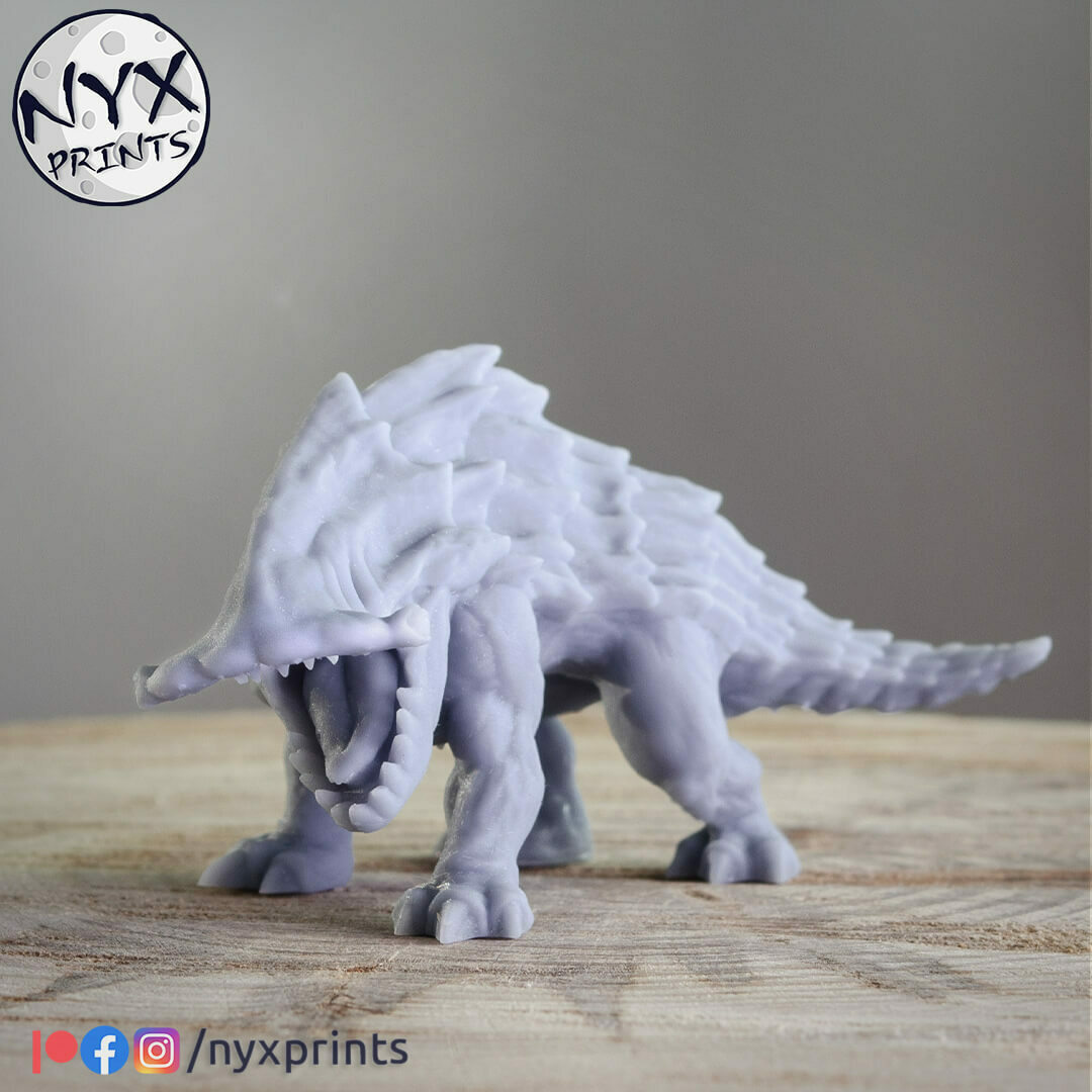 👹 Landshark | Miniature・Free 3D File for ・Cults