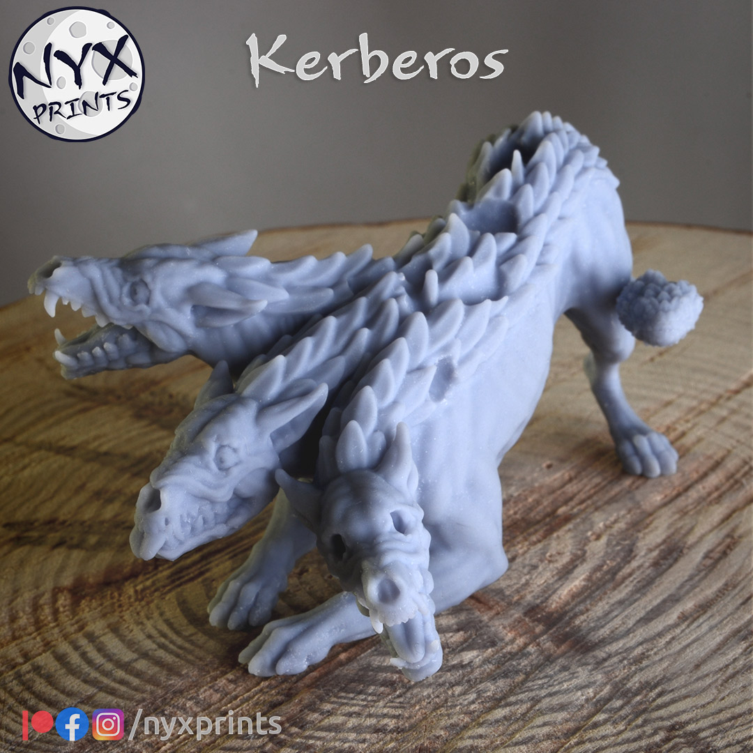 3D file Kerberos -Cerberus- Miniature 🗿 ・Model to download and 3D print ...