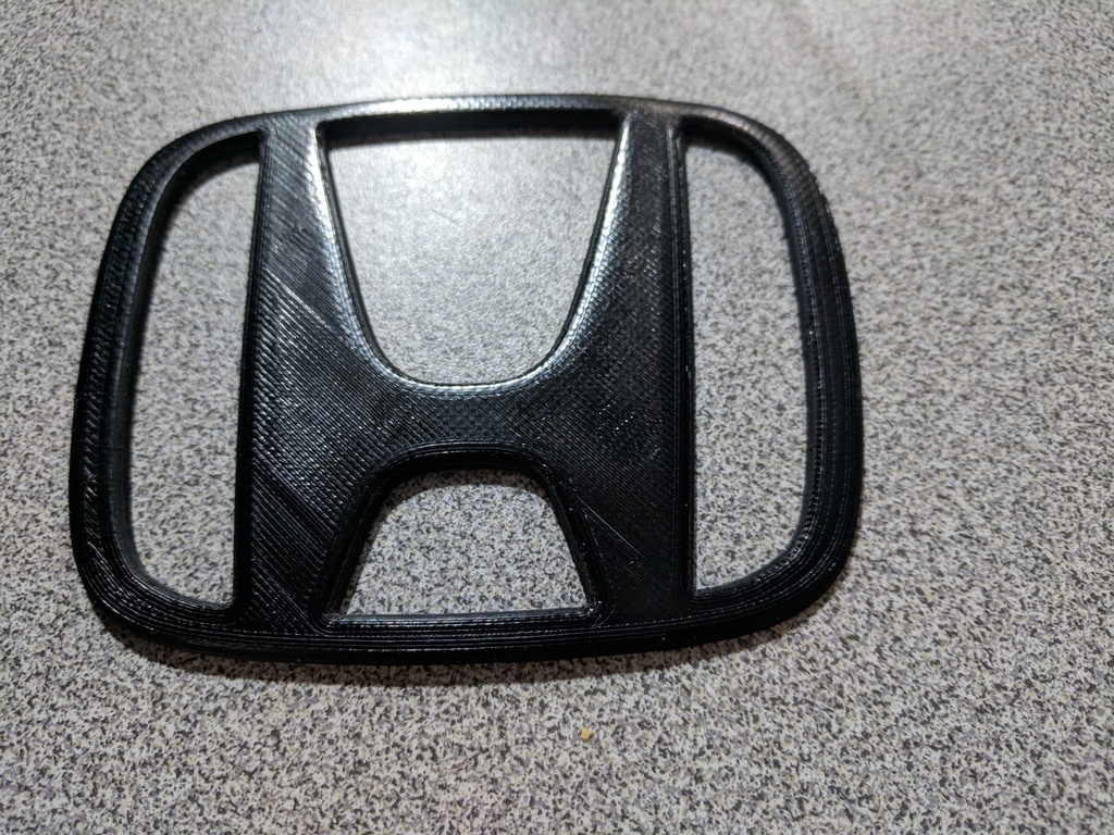 Arquivo grátis STL Honda Civic Emblema frontal 👽 ・ideia de impressão 3D ...