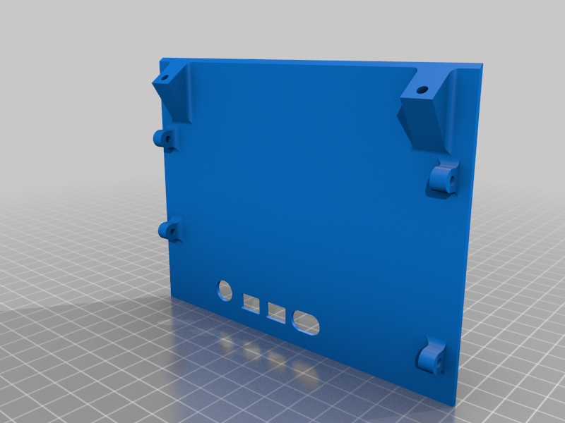 🧞‍♂️ Case for Raspberry Pi4 and 5" display・free STL file for ・Cults