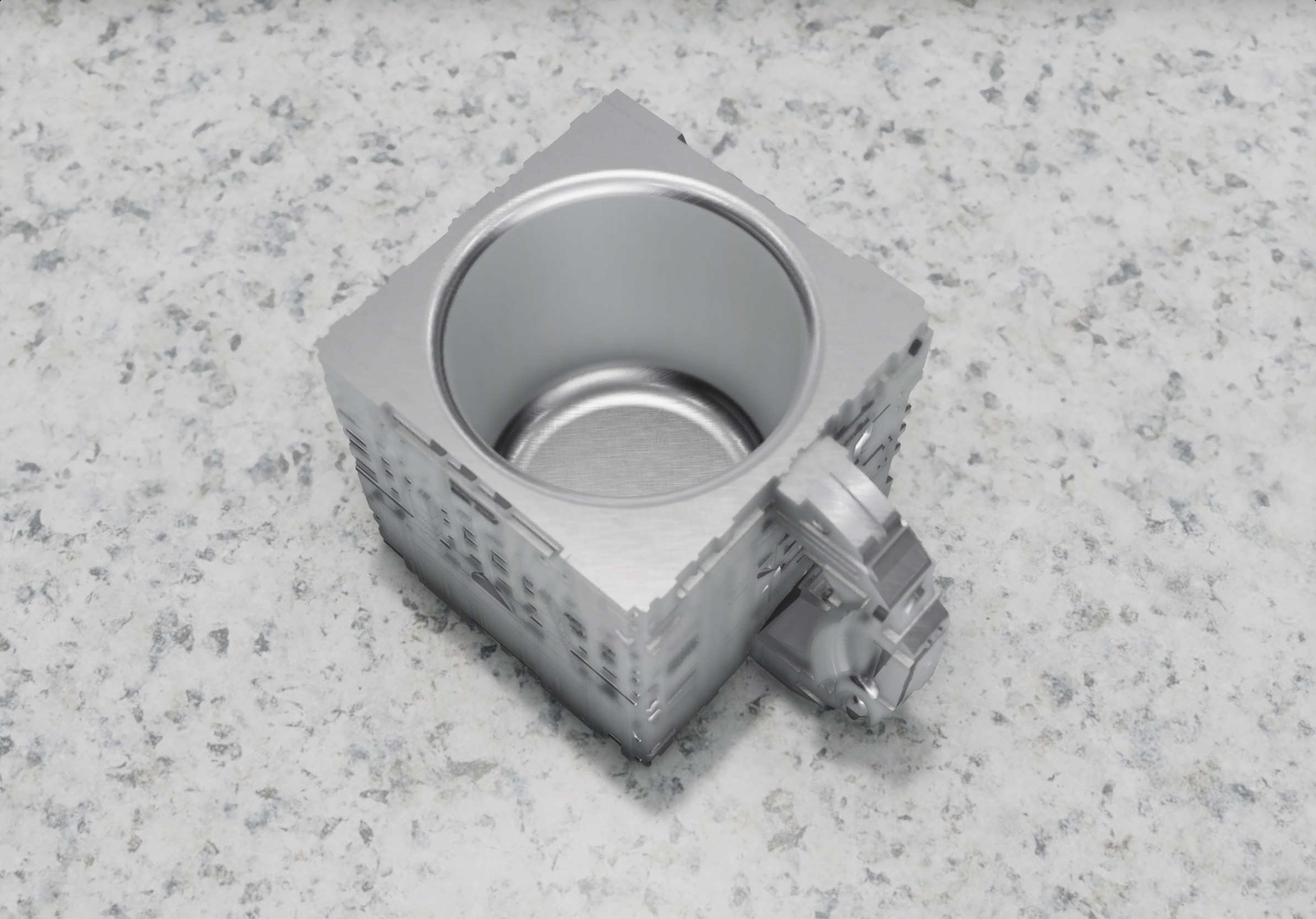 Free 3D file Borg Cube Mug ☕ ・3D printing design to download・Cults